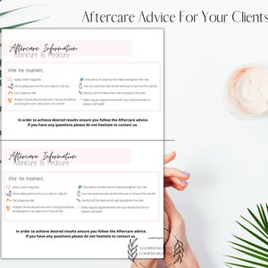 PDF Nail Consultation Form, Nail Technician Form, Client Intake ...