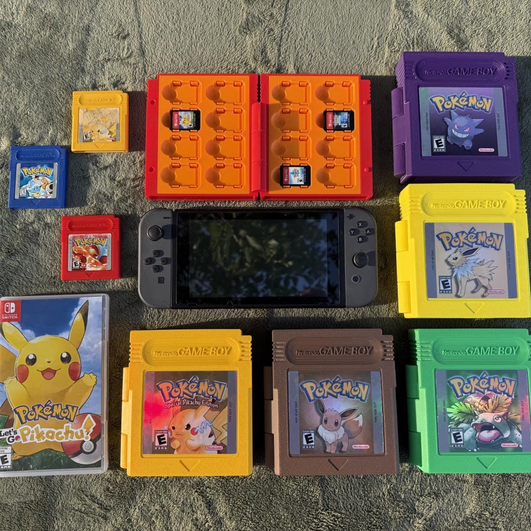 Nintendo Switch & Switch 2 Game Card Case | Game Boy Style Cartridge ...