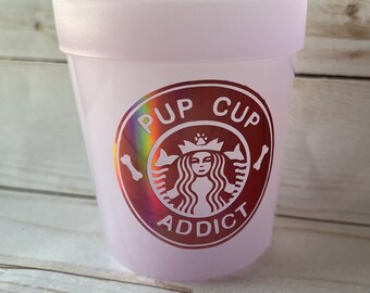 Reusable Pup Cup Custom Puppuccino Mug Dog Mom Gift 2oz - Etsy