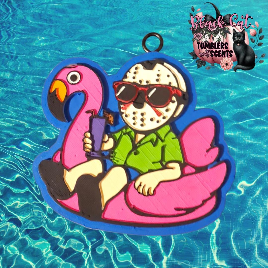Halloween Spook Pool Floatie Summer Car Freshie - Etsy