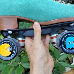 PACMAN SET - Roller Skates Axle Nut Covers/wheel Caps (set of 4) - Etsy