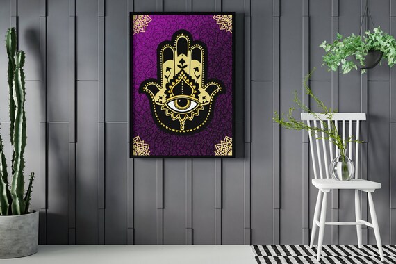 Hamza Yoga Print Hindu Art Print Printable Wall Art - Etsy