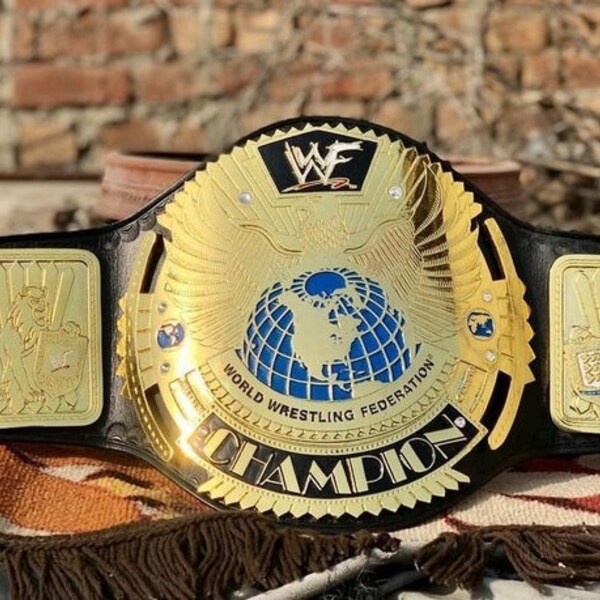 Wwe Scratch Logo Championship - Etsy