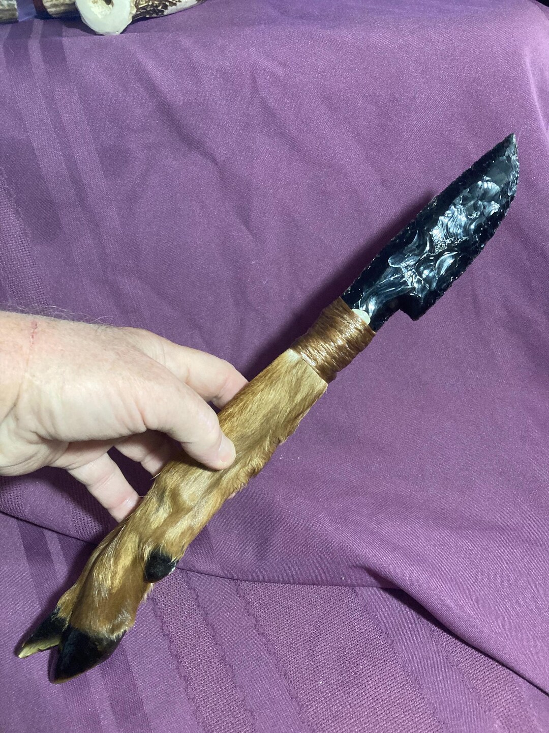 Obsidian Knife Ceremonial Knife -alter Knife FREE SHIPPING in the ...