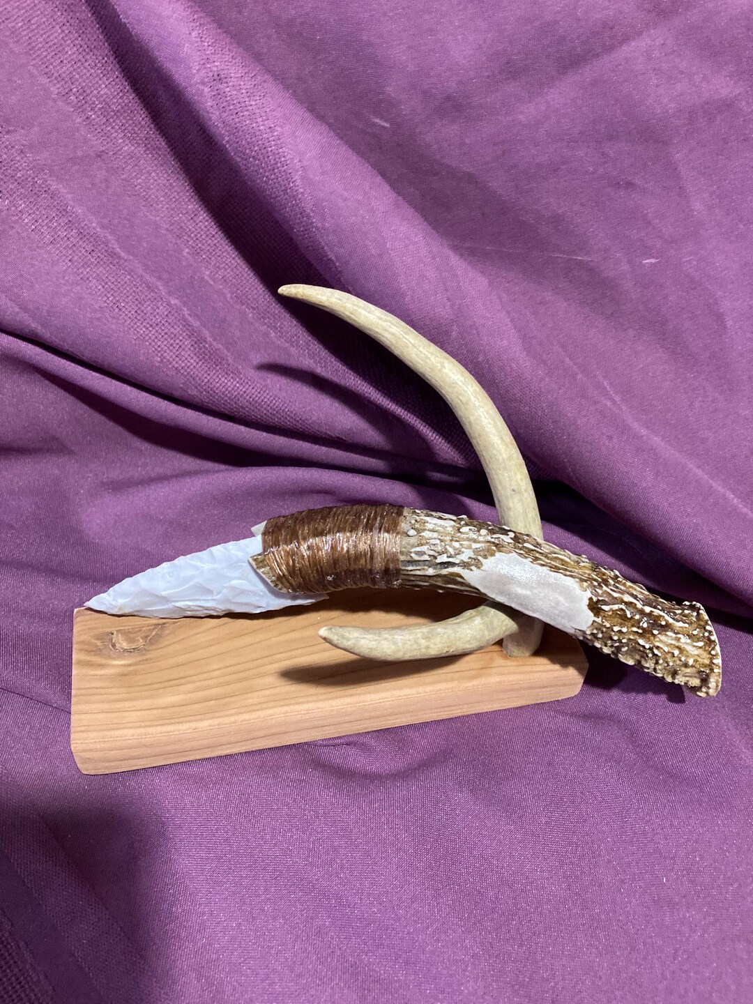 Stone Knife With Stand 00838 Ceremonial Knife alter Knife FREE SHIPPING ...
