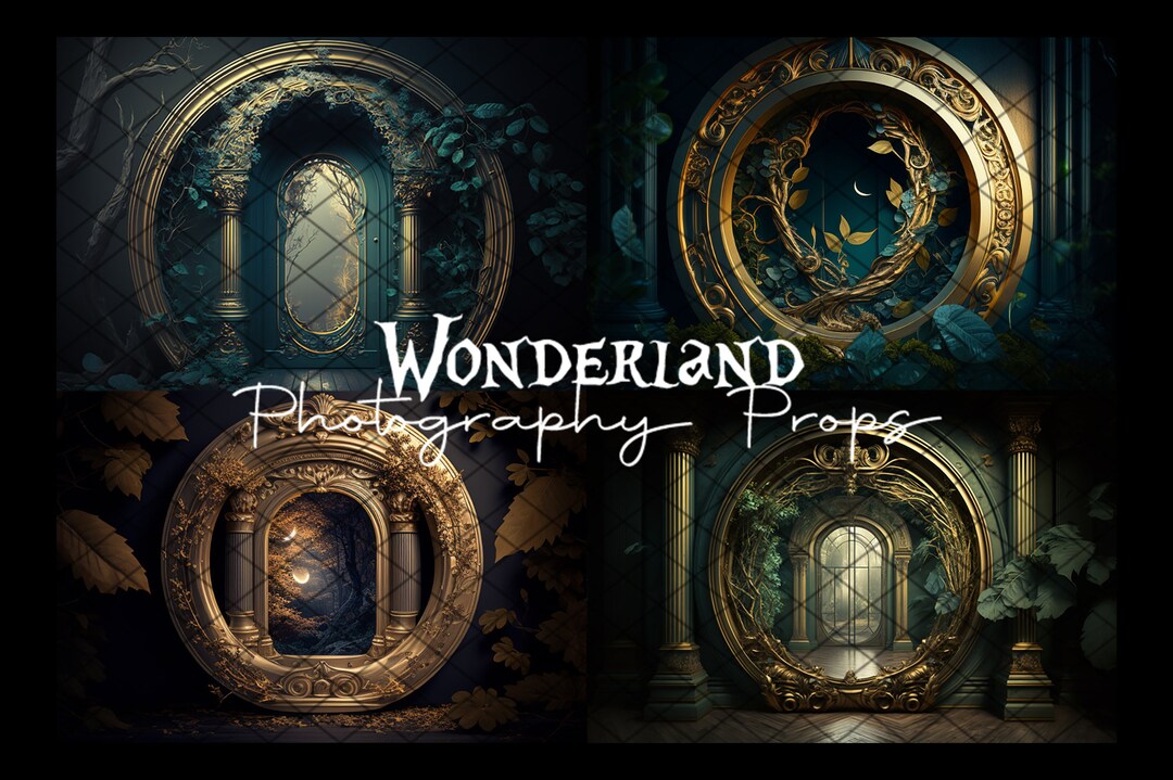 ENCHANTED MANSION COLLECTION I Digital Photography Backdrop Jpeg Files ...