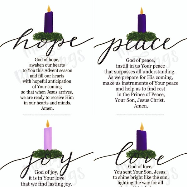 Advent Wreath - Etsy