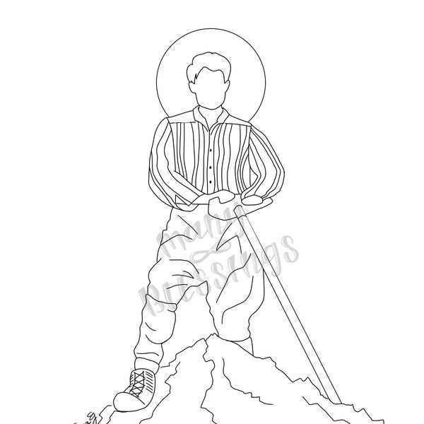 Blessed Be Coloring Page - Etsy
