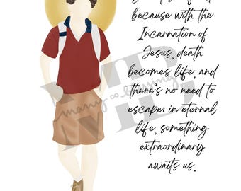 Saint Pier Giorgio Frassati Quotes | Catholic Christian Religious Art ...