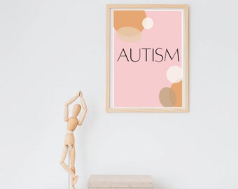 Autistic Love Languages DIGITAL Poster, Autism Printable Wall Art, SLP ...