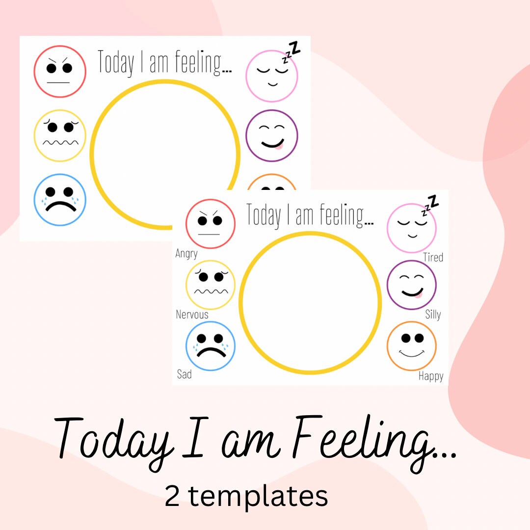 Today I Am Feeling... - Etsy