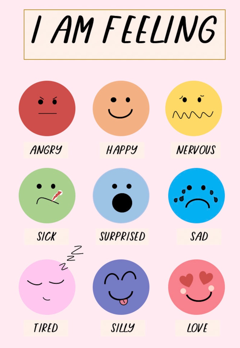 Emotions Pack - Etsy