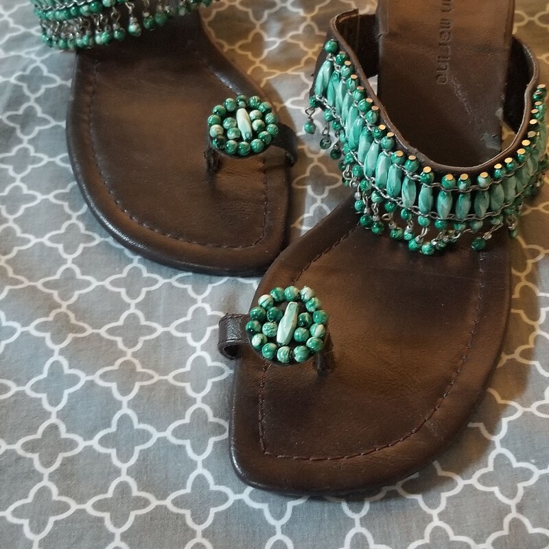 Beaded Sandals - Etsy