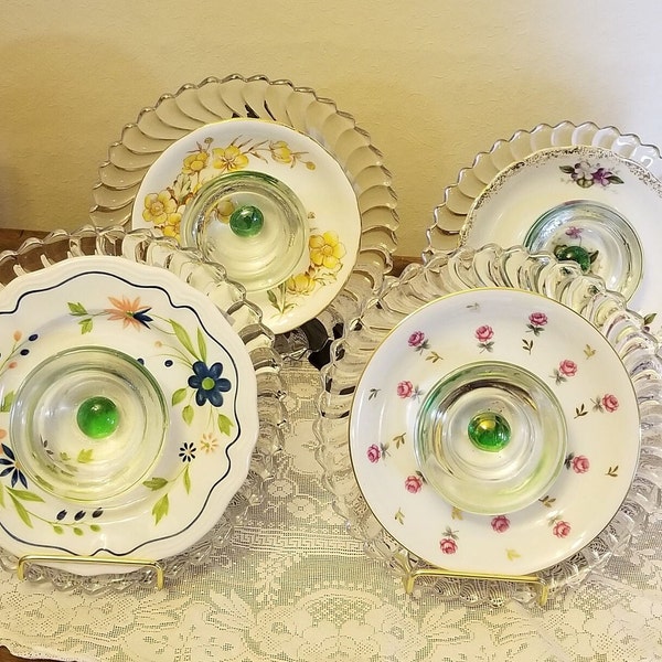 Plate Garden Art - Etsy