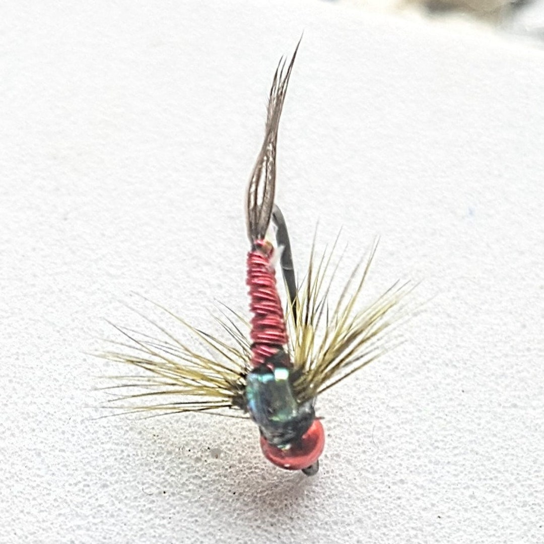 Red Rover - Red Copper John Jig Nymph - 3 Pack - Etsy