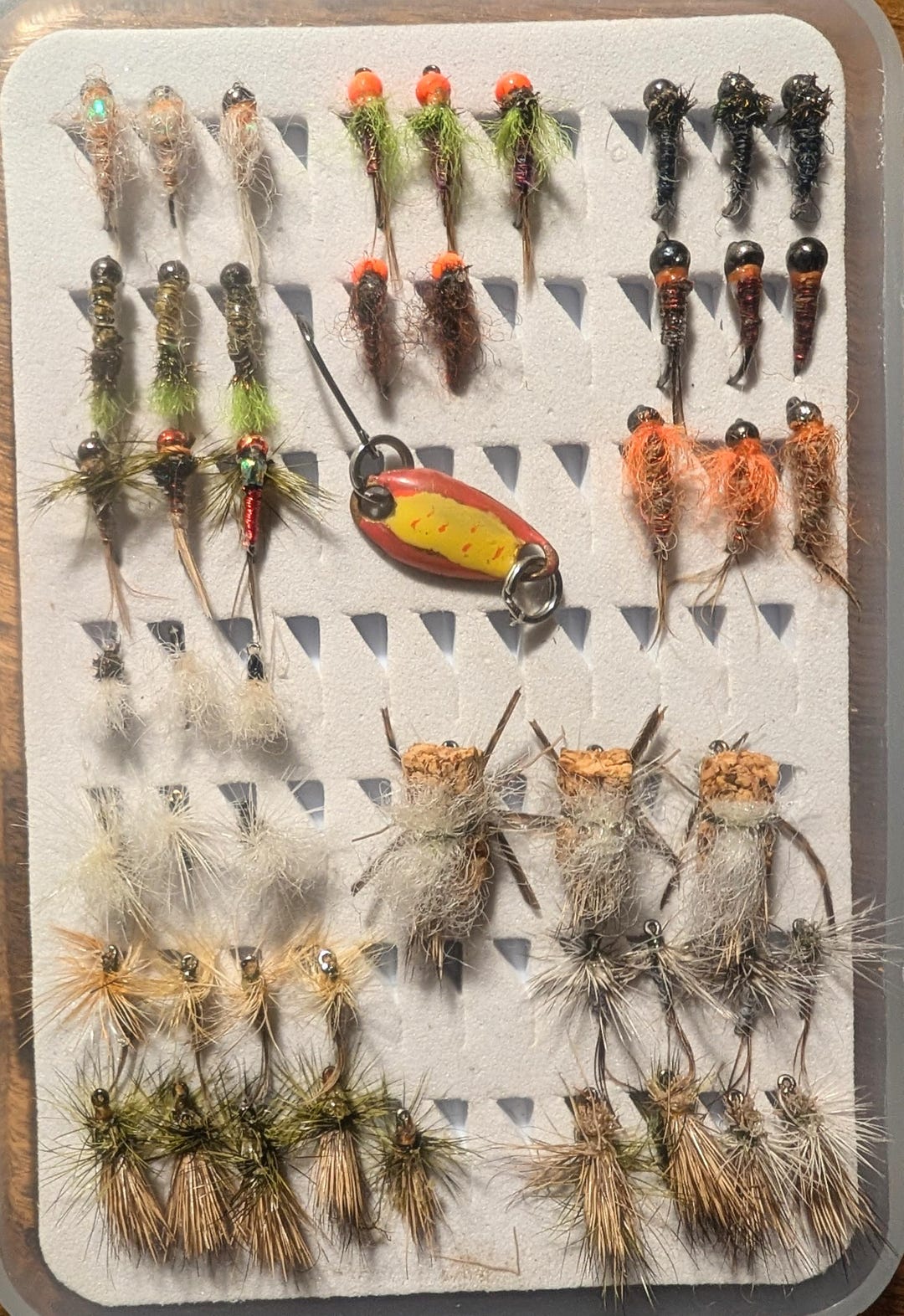 The Hits Tungsten Nymphs and Dry Flies Box of 50 Flies - Etsy