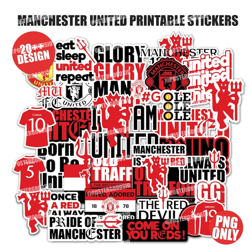 Man United Drawing - Etsy