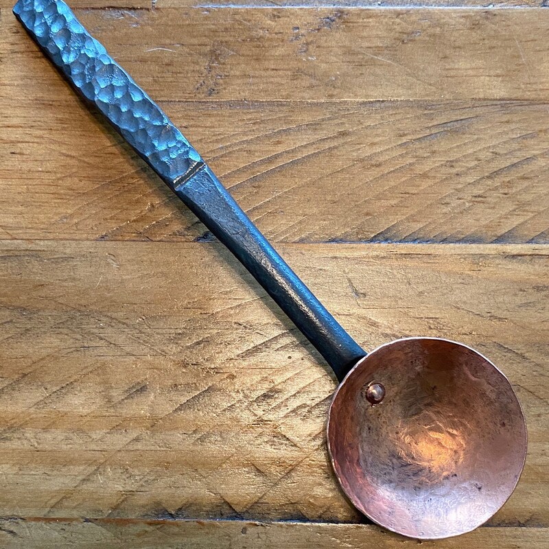 Copper Serving Spoon - Etsy