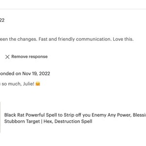 Same Day Diagnostics, Enemy Readings | "demolisher" Custom Ritual Work ...