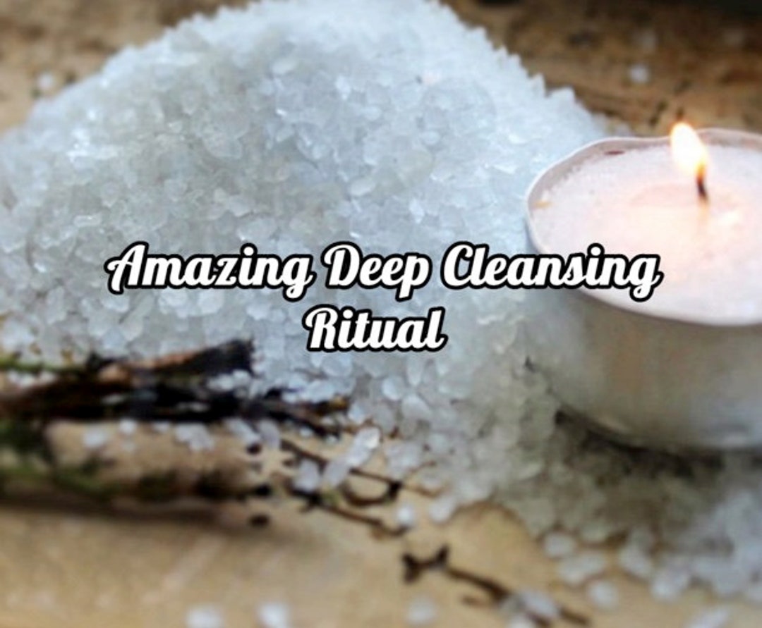Amazing Deep Cleansing Ritual With Salt, Water, Fire, Healing Energy ...