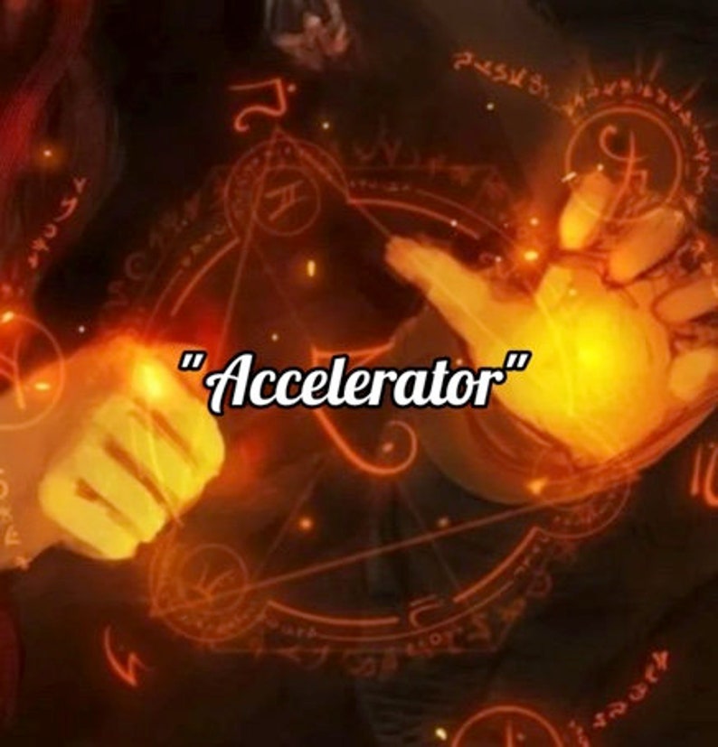 Excellent "accelerator" for Any Process, Action, Spell Work, Success ...