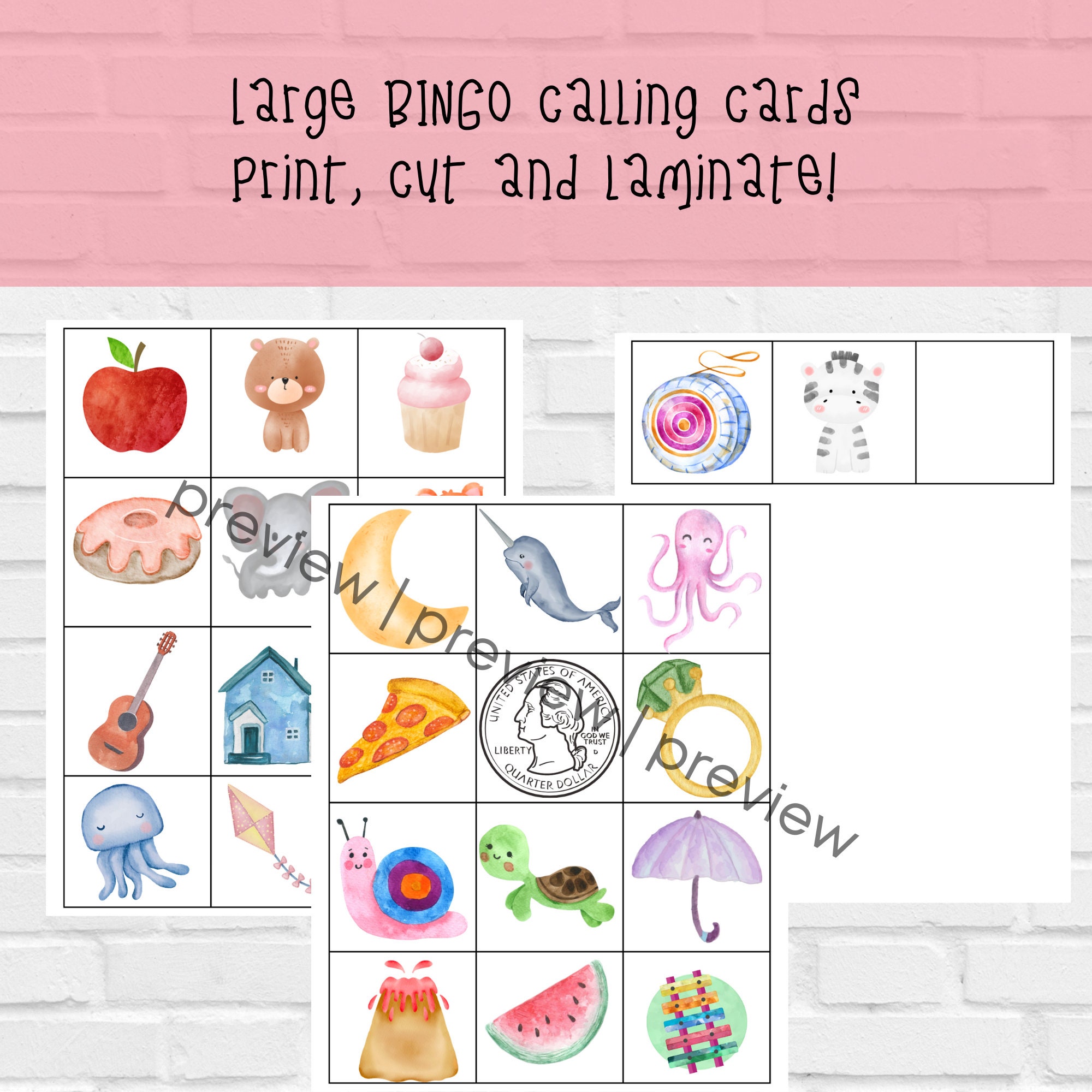 Alphabet Themed Bingo Cards | Instant Download | Back to School Bingo ...