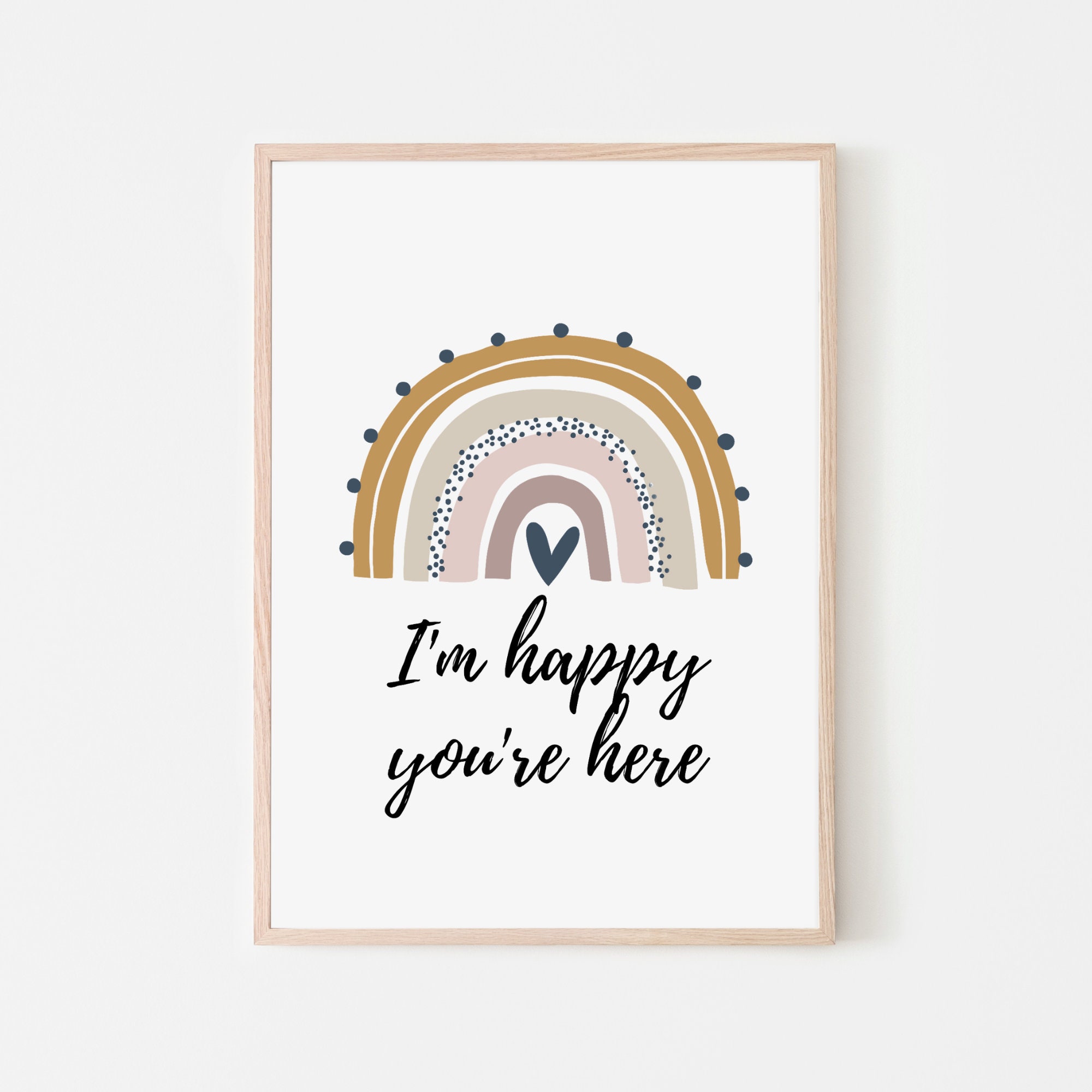 Boho Rainbow Welcome Signs Set of 4 Class Decor Classroom - Etsy