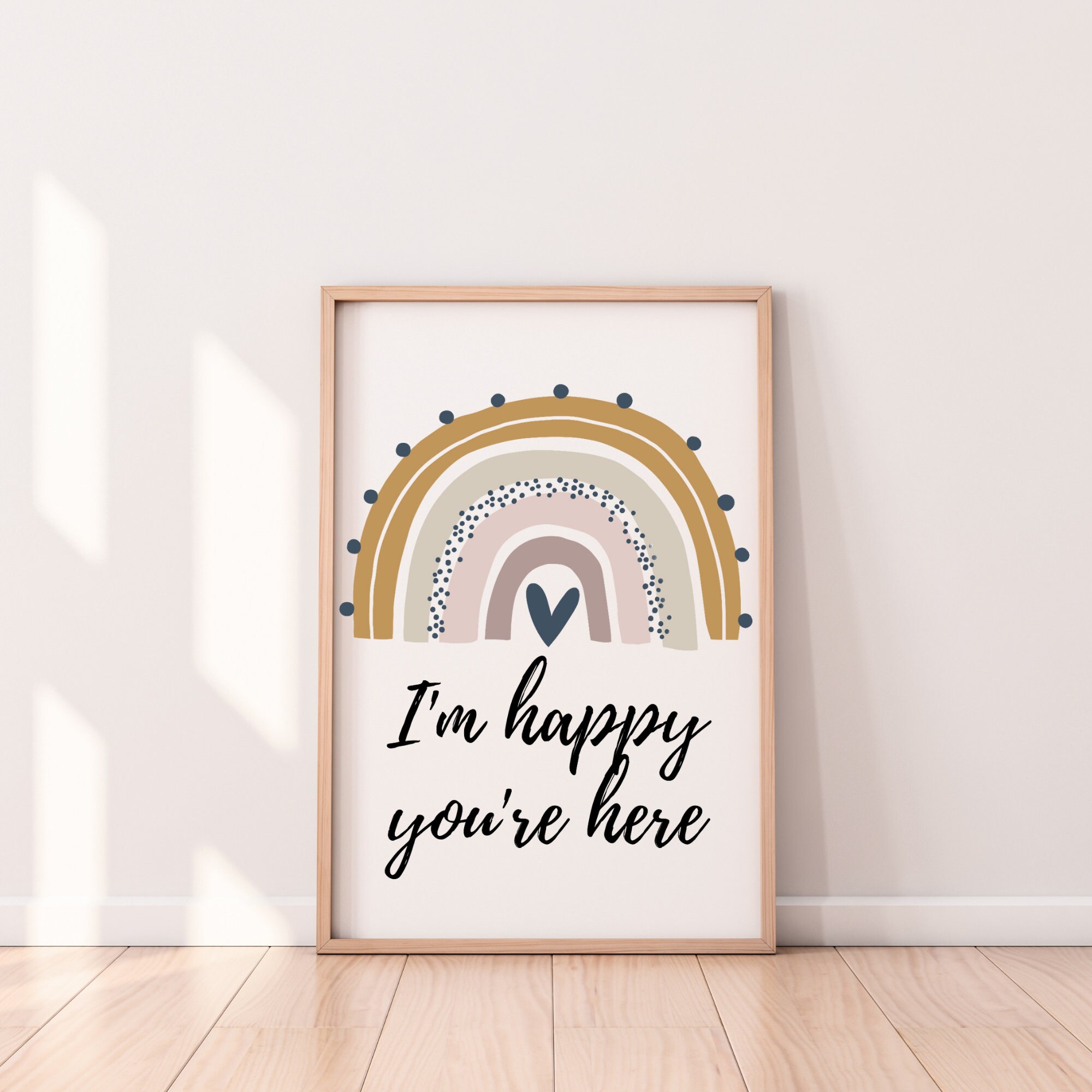 Boho Rainbow Welcome Signs Set of 4 Class Decor Classroom - Etsy