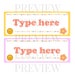 Groovy Boho Name Tags Editable in Powerpoint Class Decor Back to School ...