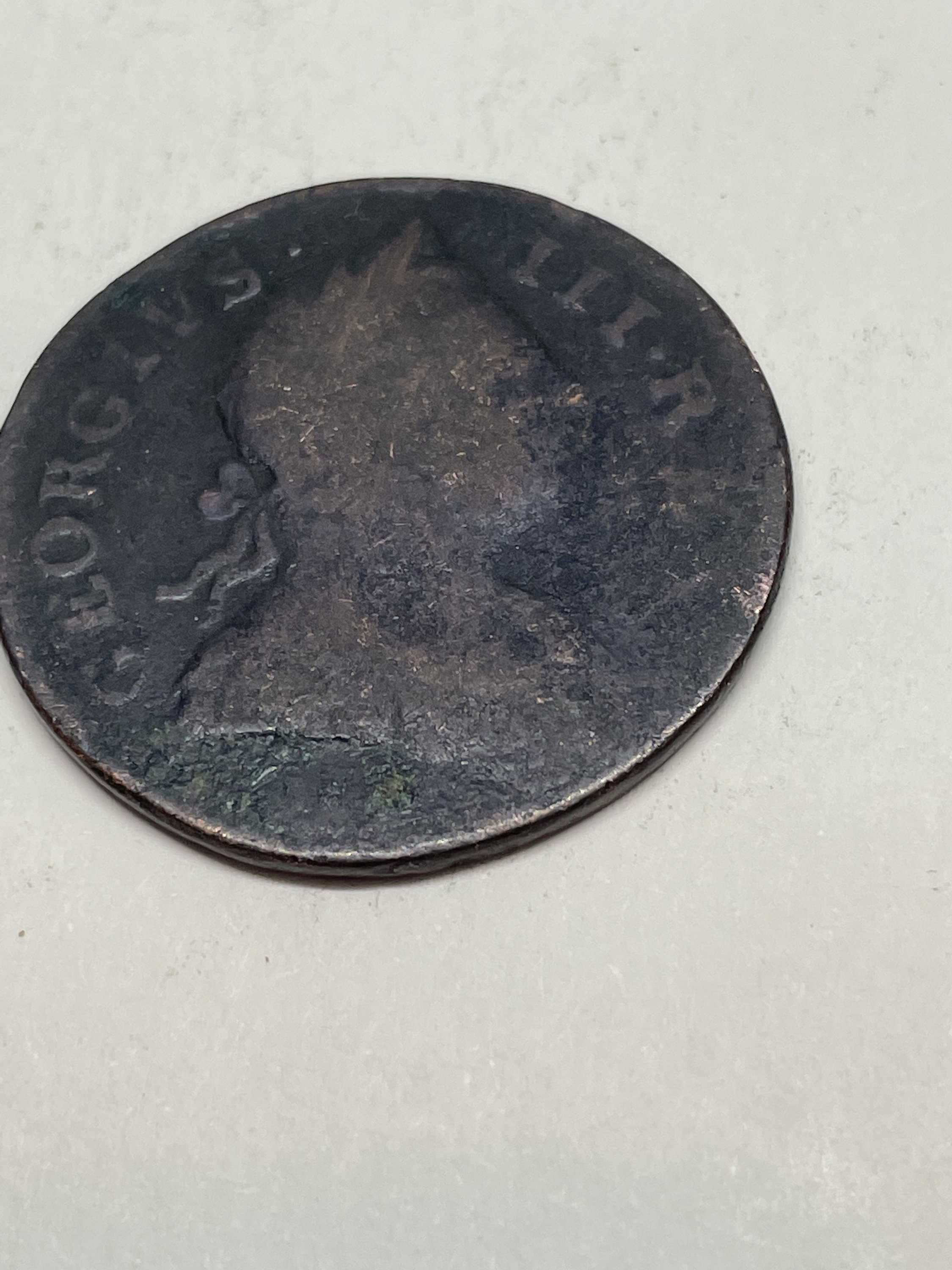 1773 George the 3rd Half Penny George 3rd Coins Pre Decimal - Etsy