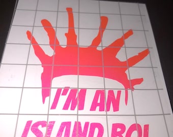 Island Boys Sticker | Etsy