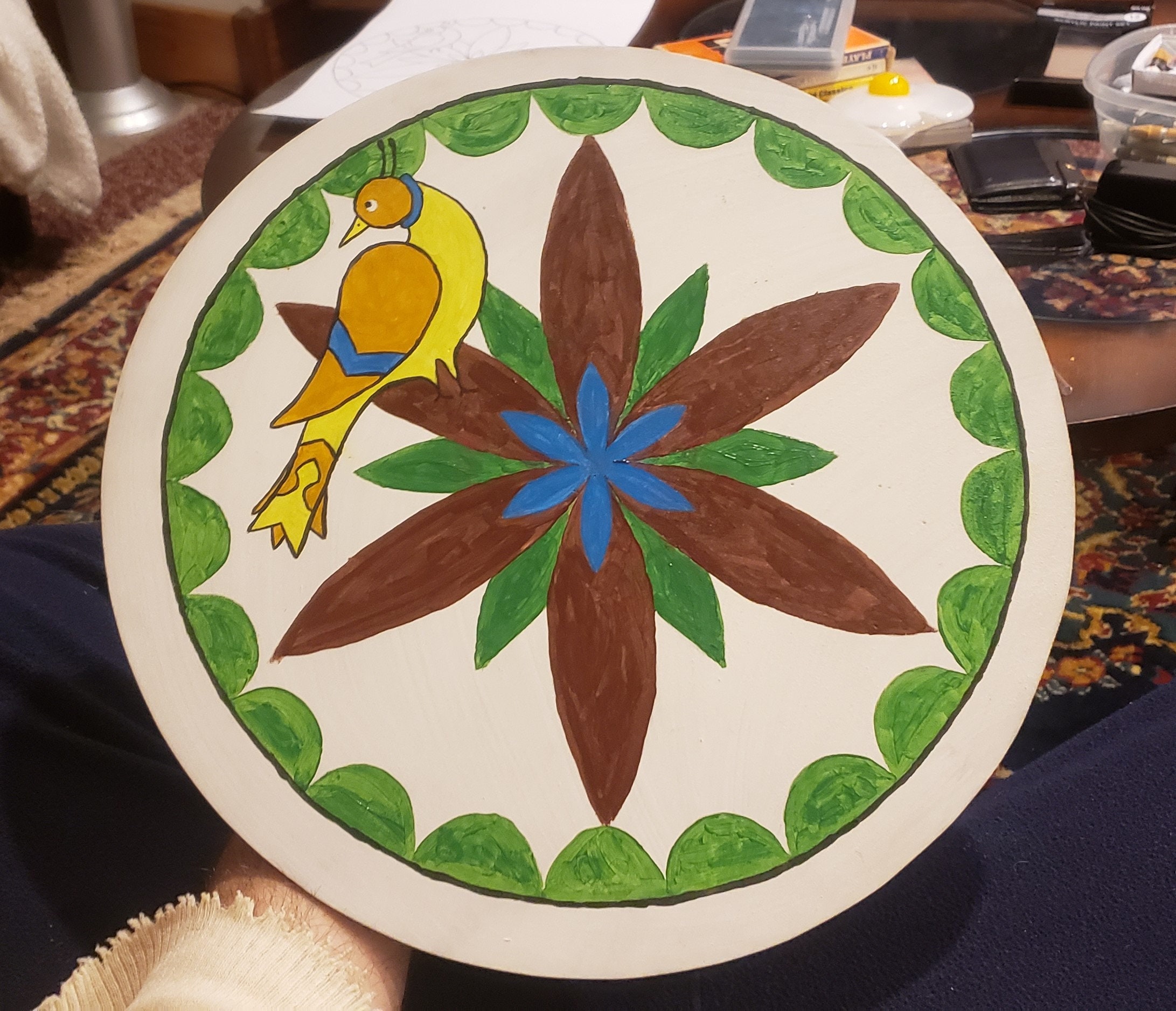 Custom Wooden Hex Sign (pictures Are Samples) - Etsy