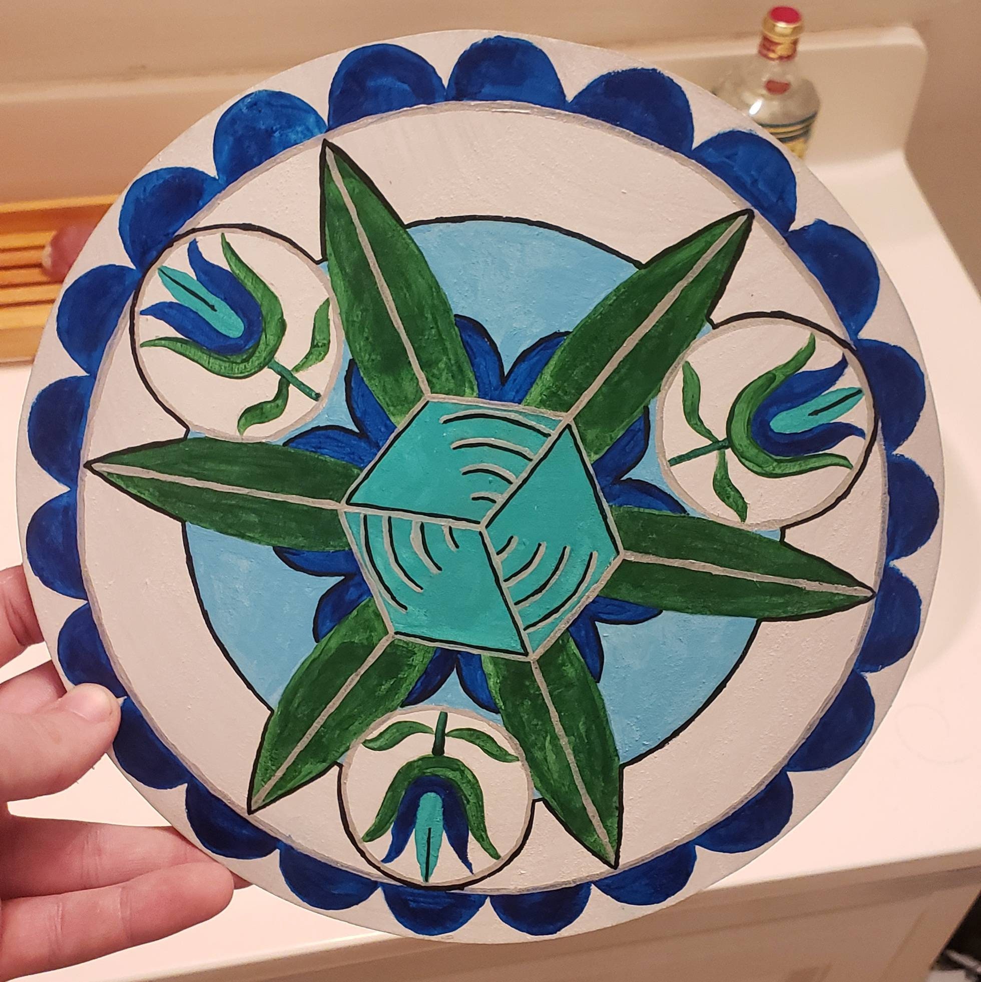 Custom Wooden Hex Sign (pictures Are Samples) - Etsy