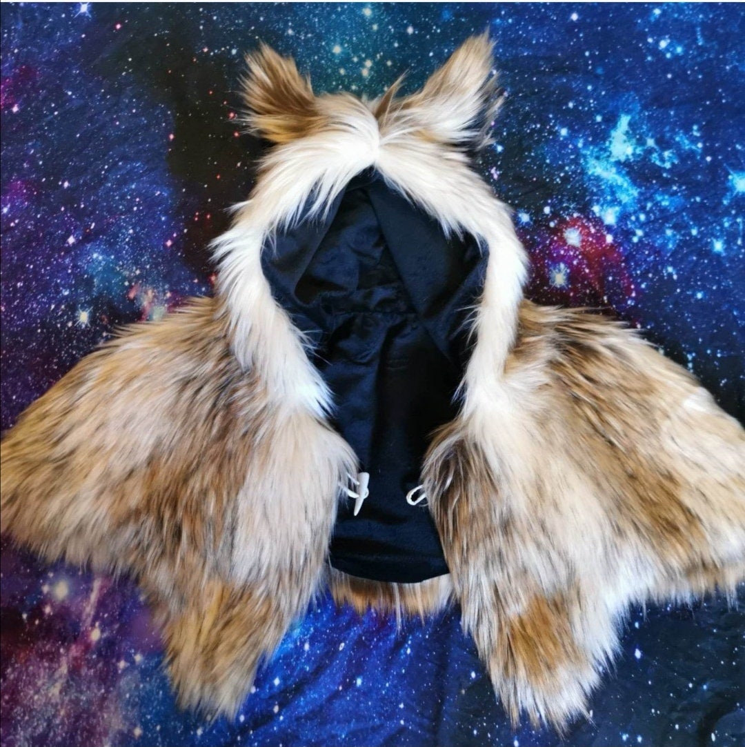 Custom Spirit Animal Shawl Mantle Hood - Etsy