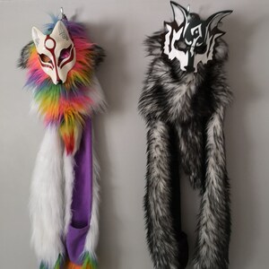 Custom Made Spirit Animal Hoods - Etsy