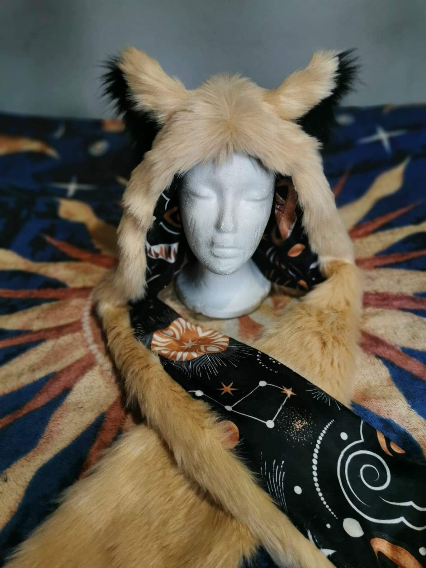 Solar Lion & Lioness Spirit Animal Hood - Etsy