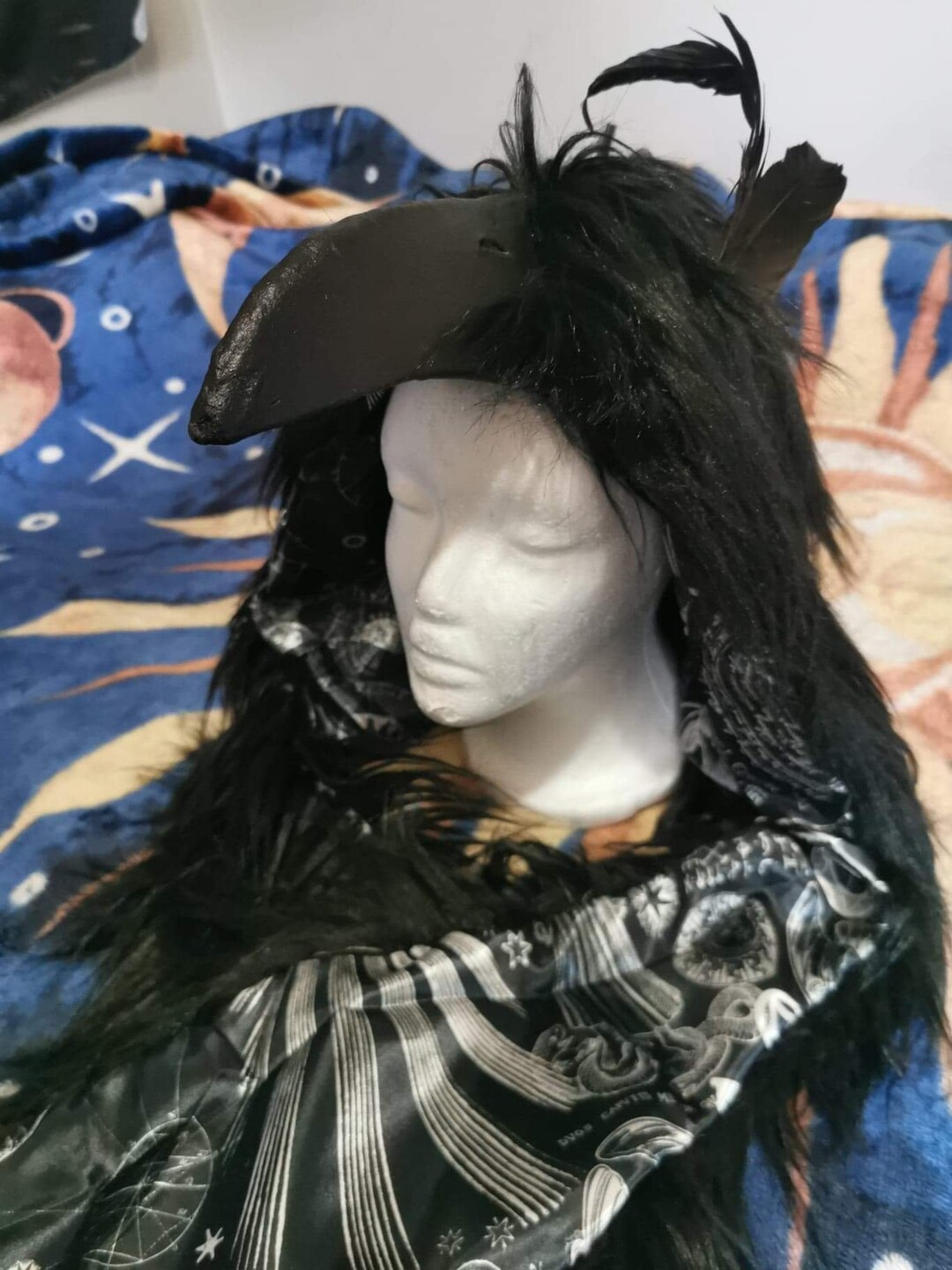 Raven Spirit Animal Hood - Etsy
