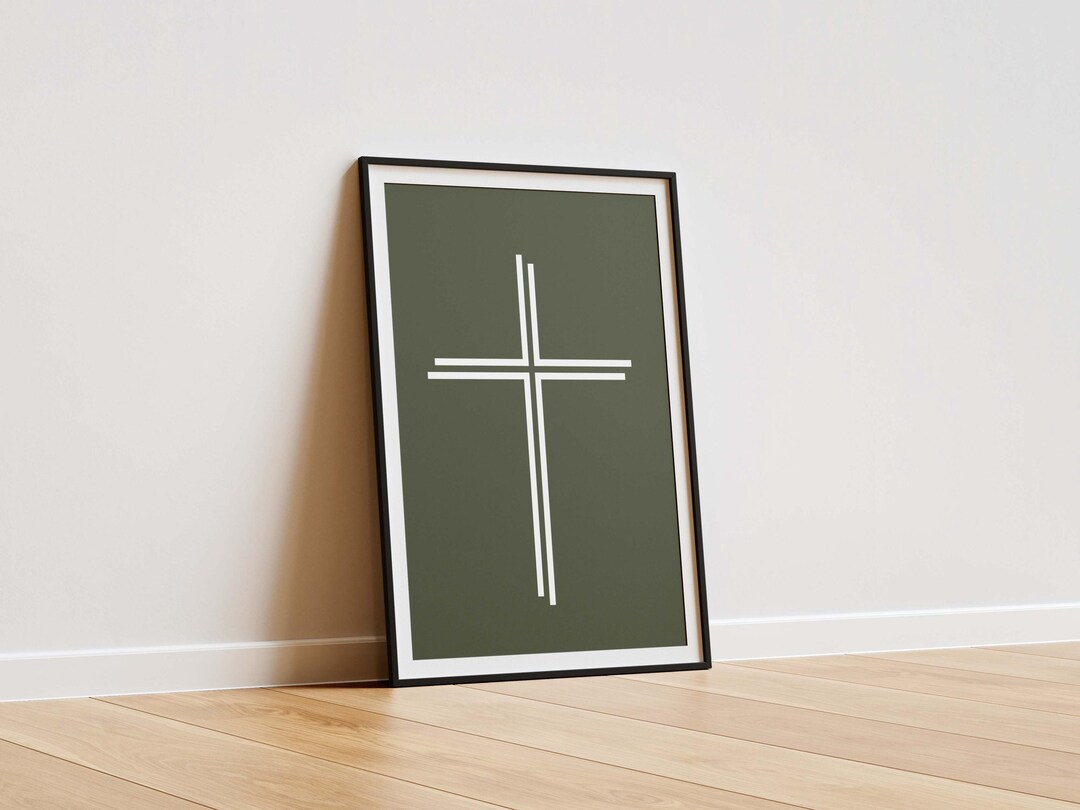 Christian Cross Wall Art | Christian Home Decor | Jesus Cross | Faith ...