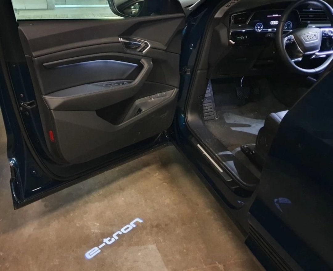 ETRON E-tron Led Door Light Projectors Logo Puddle Courtesy - Etsy UK