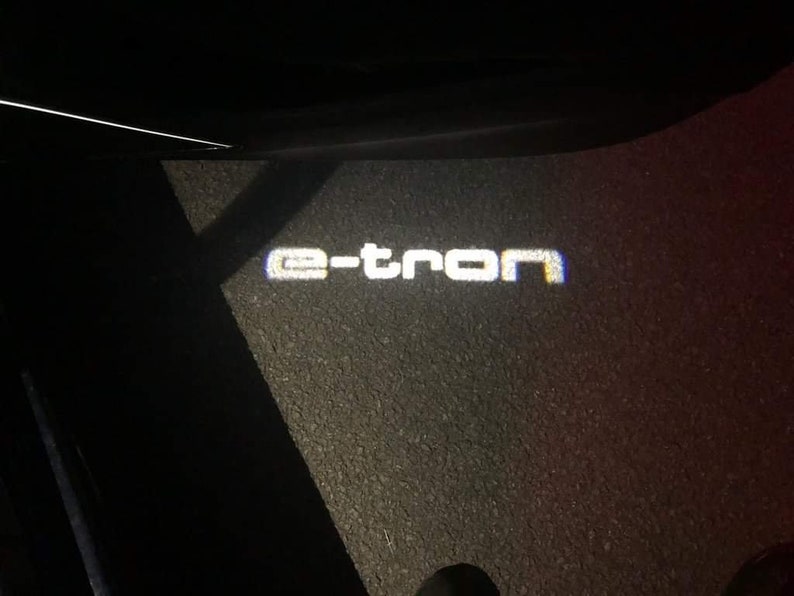 ETRON E-tron Led Door Light Projectors Logo Puddle Courtesy - Etsy UK