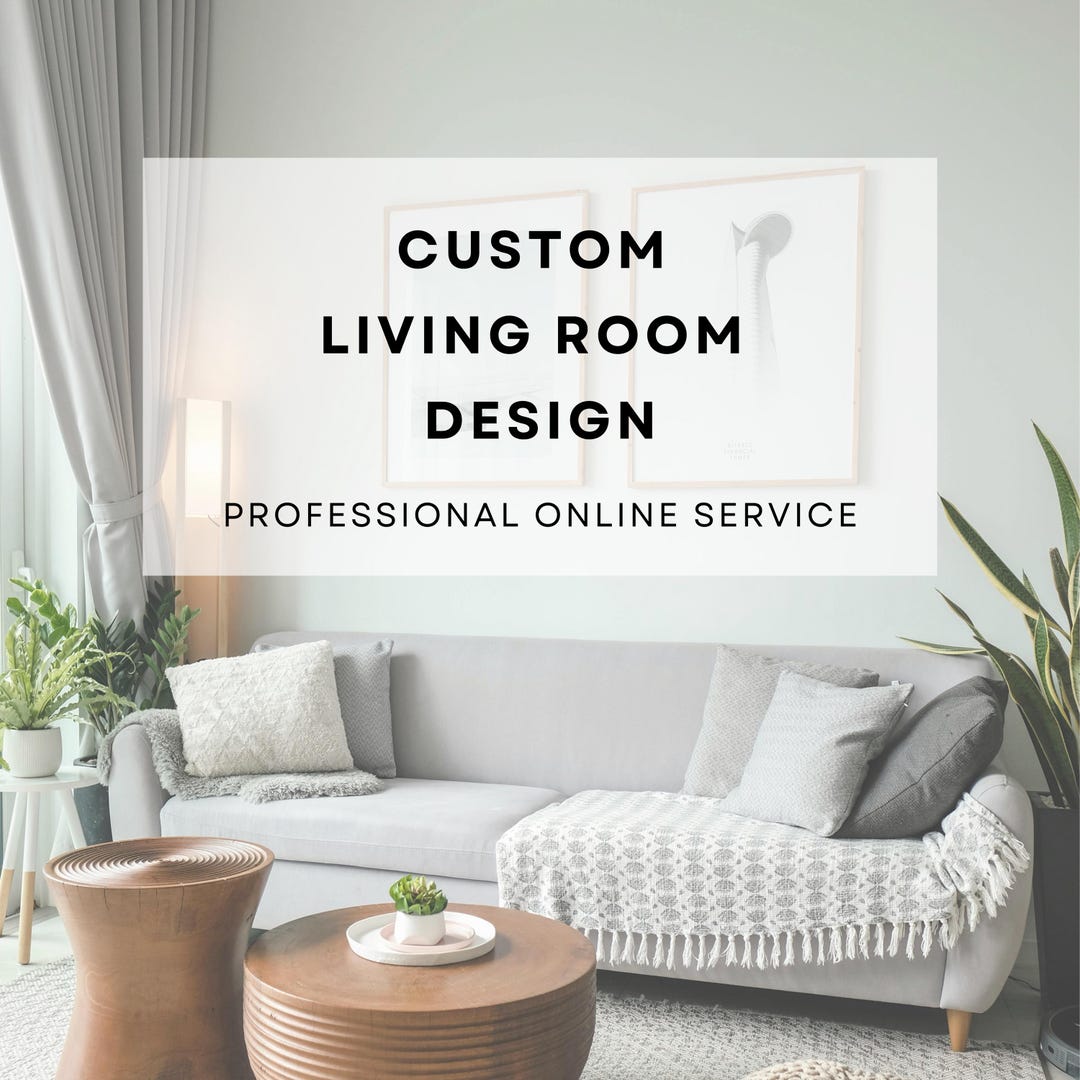 Living Room Virtual Interior Design, Professional Room Design ...