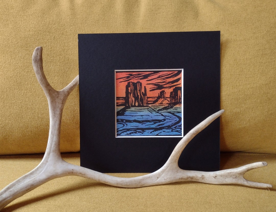 Monument Valley 'light and Mood' Minimalist - Etsy