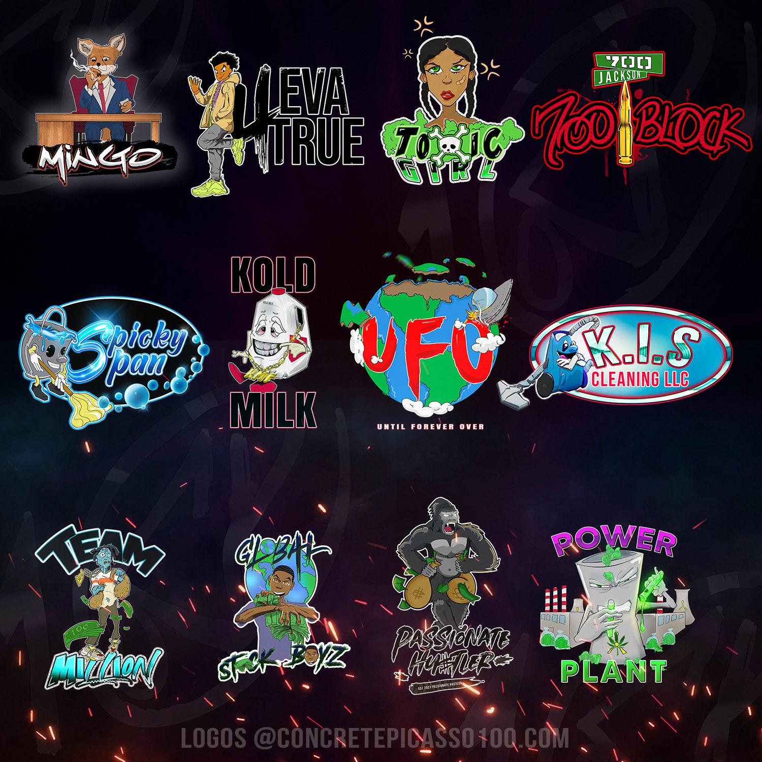 LOGOTIPOS Y CALCOMANÍAS PERSONALIZADAS Te dibujaré un logotipo para tus ...