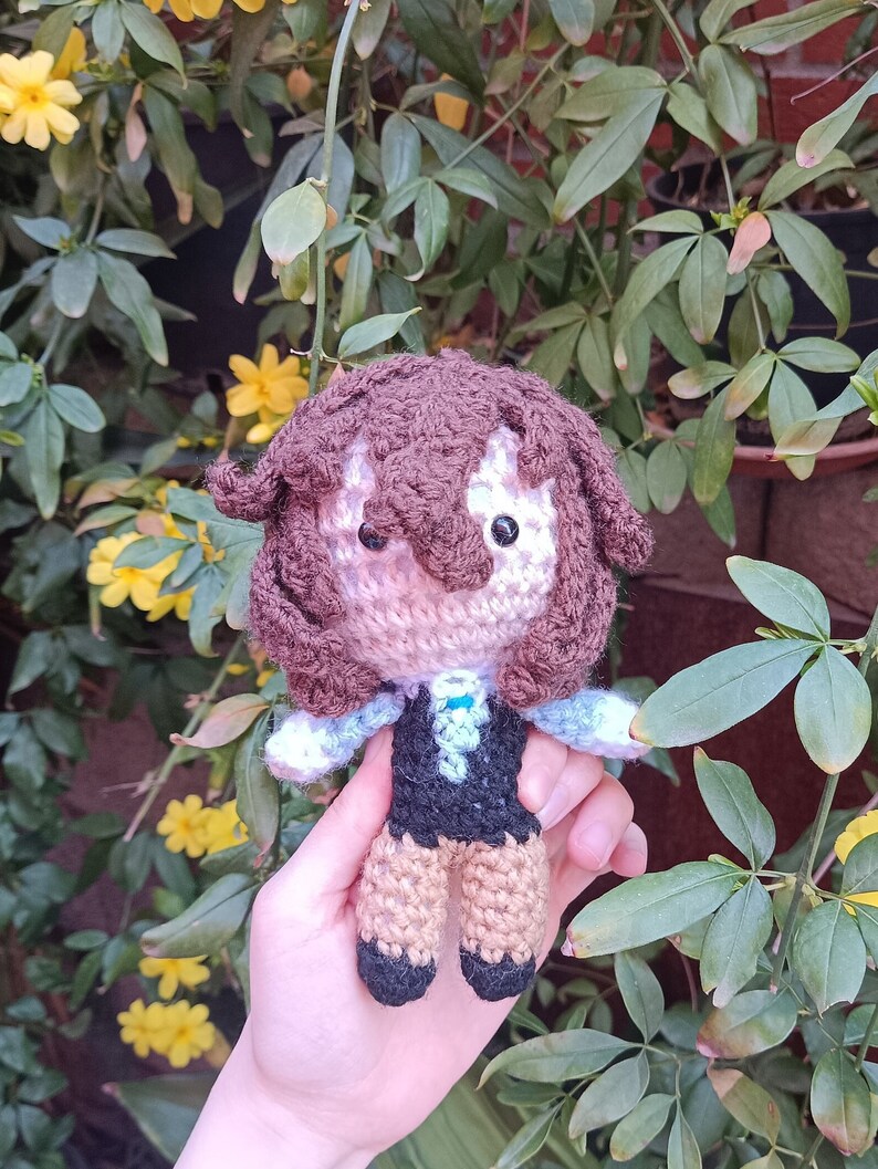 Dazai Chuuya BSD Crochet Plushies / Amigurumi - Etsy