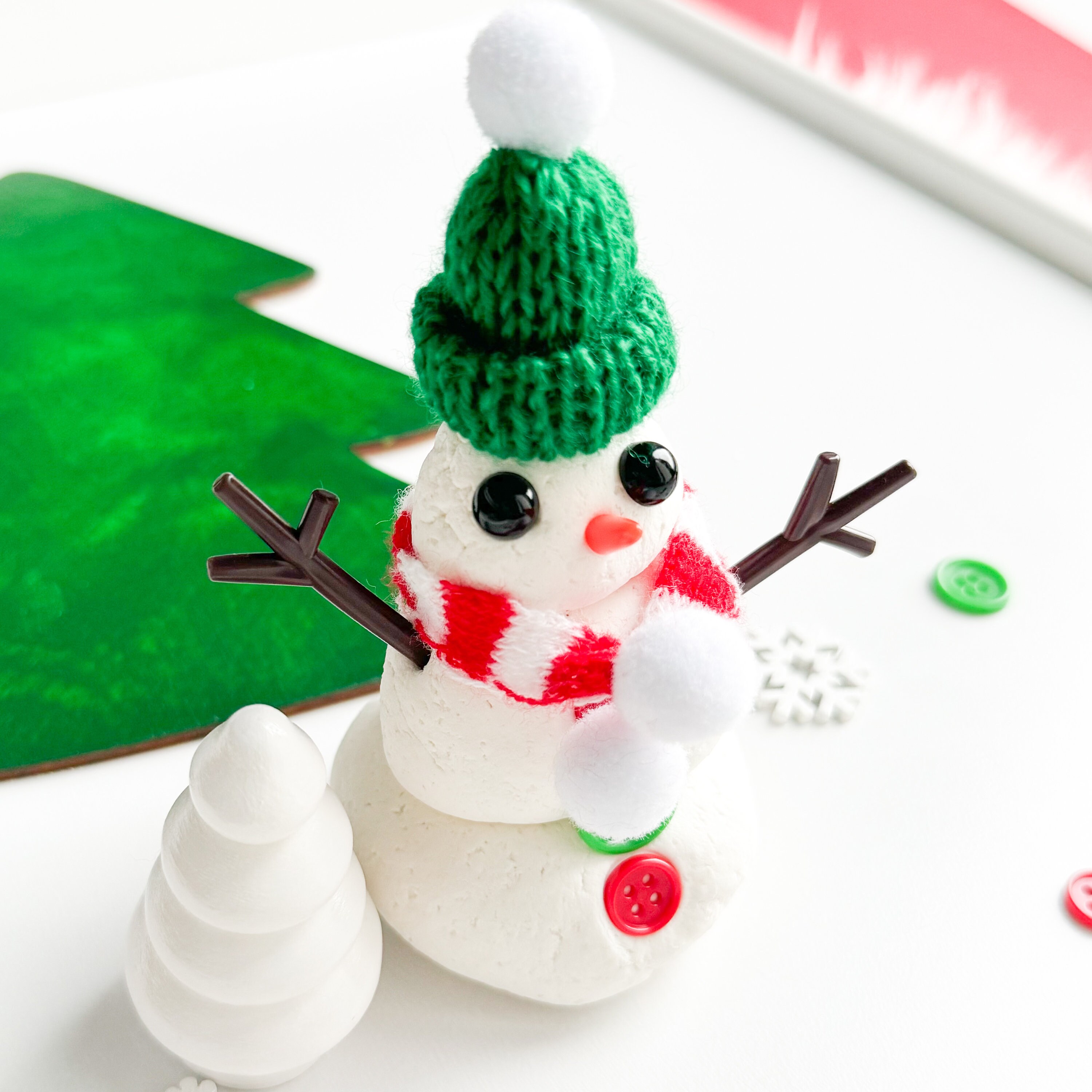 Mini Snowman Playdough Kit. Build a Snowman Playdough Jar. Christmas ...