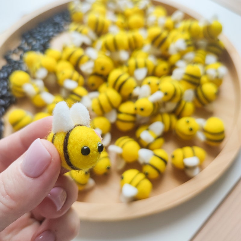 Felted Bee - Etsy