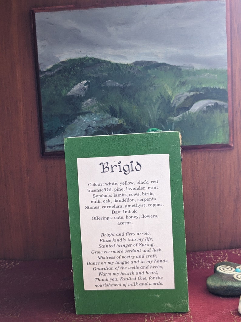 Brigid Small Shrine Altar Box - Etsy