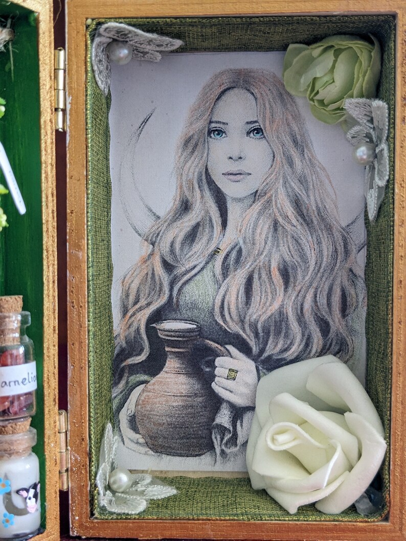Brigid Small Shrine Altar Box - Etsy