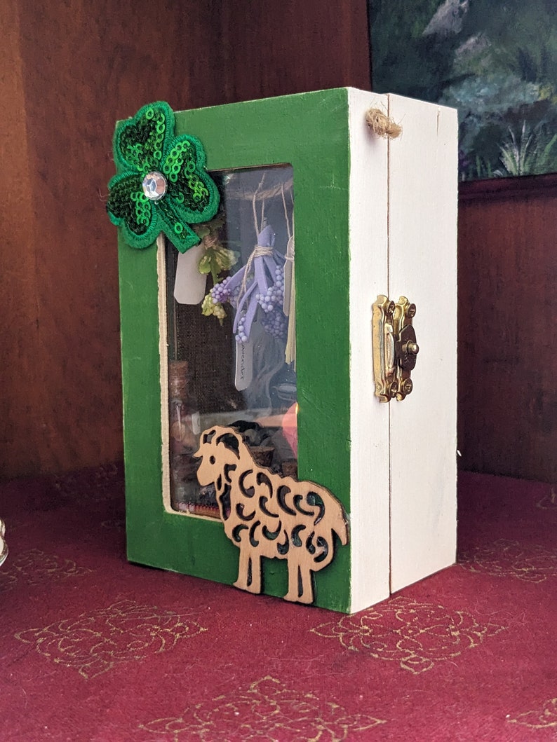 Brigid Small Shrine Altar Box - Etsy