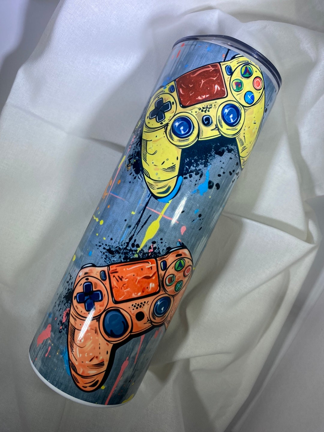 Gamer 20oz. Skinny Tumbler - Etsy